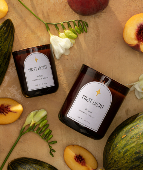 First Light Soleil Standard Candle - 180g — The Iris Patch