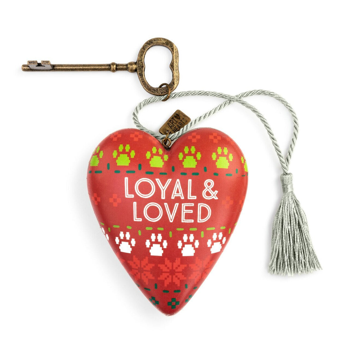 Art Hearts - Loyal & Loved Paw Print — The Iris Patch