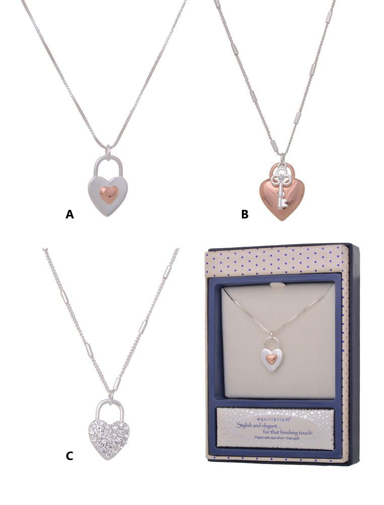 Equilibrium - Sparkle Heart Necklace — The Iris Patch